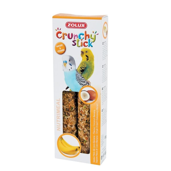 Baton pentru Perusi, Zolux cu Cocos si Banane, 85 g - PentruAnimale.ro Baton pentru Perusi, Zolux cu Cocos si Banane, 85 g - PentruAnimale.ro